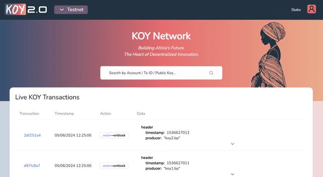 KOY Website
